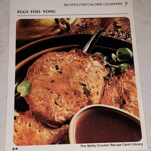 Other | The Betty Crocker Recipe Card Library Replacement Calorie ...